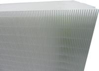 China H11 Polypropylene Filter Fabric , H14 Pet Filter Cloth For HEPA Filter for sale