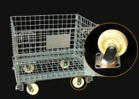 China 6mm Carbon Structural Steel Pallet Cages Electrostatic Spraying for sale