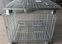 China 4.8mm Metal Pallet Cage Ordinary Carbon Structural Steel Express Sorting Frame for sale