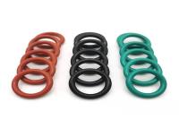 China Nbr Fluororubber 27MPa Silicone Rubber O Ring Air Filter Element for sale