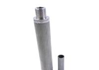 China 304 Stainless Steel Filter Element Perforated Gas Liquid Separation Barrel for sale