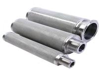 China 304 Stainless Steel Filter Element Perforated Gas Liquid Separation Barrel for sale
