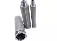 China Candle Type Mesh 2um Stainless Steel Sintered Filter Element for sale
