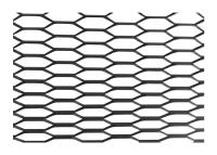 China Heavy Duty Pedal 0.5mm Wire Metal Decorative Mesh Ship Diamond for sale