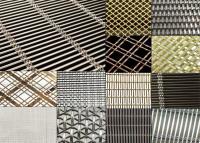 China Partition Net Herringbone Net Metal Decorative Mesh For Ceiling Curtain Wall for sale