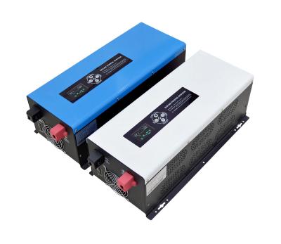 China 4KW 5KW 6KW Hybrid Solar Inverter With Built In Charge Controller for sale