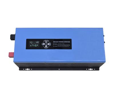 China 4000W 5000W 6000W Solar Charge Controller Inverter Built In 10A 60A PWM for sale