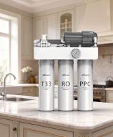 China 400G Tankless Under Sink RO System with Integrated Filter Cartridge and Compact Space Saving Design for sale