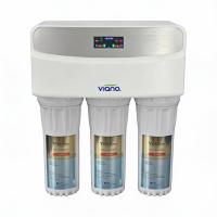 China LED Display Under Sink RO Filtration System With Arc Design Hood for sale