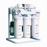 China Iron Frame Under Sink RO Water System 6 Stage Filtration 3.0G Pressure Tank 50-400GPD for sale
