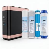 China 4 Stage Side Panel RO Water Purifier 600 GPD 1:1 Water Saving Smart Filter Alert for sale