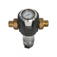 China 5T/H Whole House Stainless Steel Backwash Sediment Pre Filter 40μm with Pressure Monitor for sale