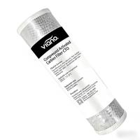 China CTO Compression Activated Carbon Filter Cartridge 243mm x 68mm Universal Fit for Cleaner Water for sale