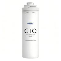 China CTO Activated Carbon Block Water Filter 0.1 Micron Removes Chlorine Sediment Odor 6 Month Life for sale