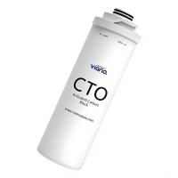 China CTO Activated Carbon Block Water Filter 0.1 Micron Removes Chlorine Sediment Odor 6 Month Life for sale
