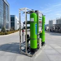 China 1000LPH Commercial RO Water Treatment System with 2-Stage FRP Pretreatment for sale