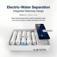 China Viano Wall-Mount Water Filter, Tankless Space-Saving Kitchen Purifier for sale
