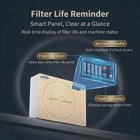 China Viano Wall-Mount Water Filter, Tankless Space-Saving Kitchen Purifier for sale