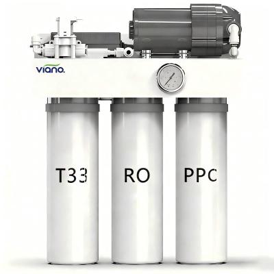 China 400G Customizable Capacity Undersink RO Water Purifier with Smart Side-Display and Dual RO Membrane Support for sale