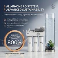 China 400G Customizable Capacity Undersink RO Water Purifier with Smart Side-Display and Dual RO Membrane Support for sale
