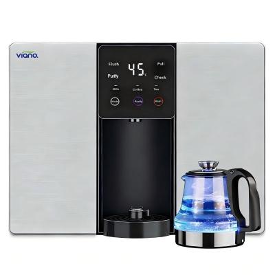 China 5-stage wall-mounted Reverse Osmosis RO water purifier with detachable 1L boilding kettle for Home, Kitchen, Office & RV for sale