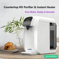 China Countertop Reverse Osmosis Water Filter Hot and Cold 5 Stage LED UV RO System Water Purifier for sale