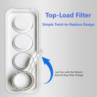 China Tankless Under-Sink RO Water Purifier with Smart Side-Display & 4-Stage Precision Filter for sale