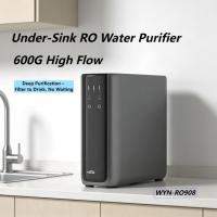 China 600G Undersink RO Water Purifier Smart Side Display Dual RO Membrane Support Customizable Capacity for sale