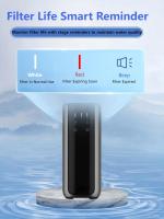 China 600G Undersink RO Water Purifier Smart Side Display Dual RO Membrane Support Customizable Capacity for sale
