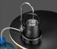 China Viano Smart Dual-Filter Electric Water Dispenser - USB Rechargeable Desktop & Bottled Water Pump with Microplastic Filtration for sale