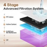 China Countertop RO Water Purifier | Plug-and-Play 7L Smart Filter Dispenser for Home & Office for sale