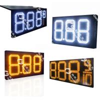 China Petrol Station 7 Segment Display Led Gas Sign with Auto-Dimming and High Brightness for sale