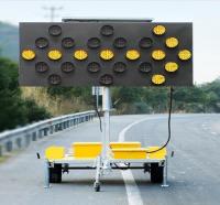 China Road Guidance Traffic Mobile Vms Display Board Trailer Displays Advertising 110/220VAC for sale