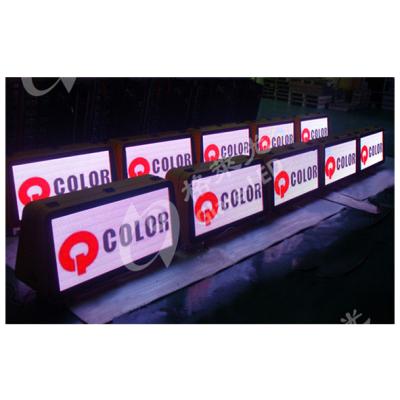 China 4G P5 Outdoor Car Led Display Screen High Refresh Rate Taxi Roof Advertising for sale