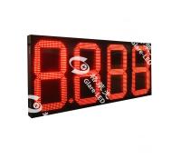 China Photo Media Led Gas Price Sign Remote Control High Definition Display Panel Outdoor for sale