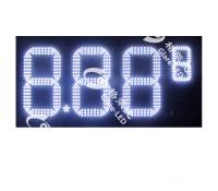 China Petrol Station Illuminated Pylon Sign LED Display Panel 5000-8000cd/M2 Brightness for sale