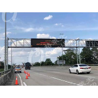 China LED Road Sign HB P10/16/20 Traffic LED Variable Message Display Screen for Outdoor for sale