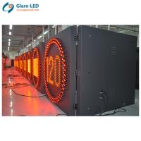 China Outdoor LED Speed Limit Sign with High Pixel Density of 3906 dot/m2 and Side Opening Door for sale