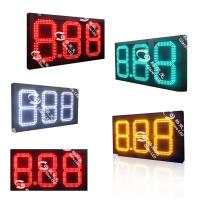 China 8000cd/m2 High Brightness Other Pixel Pitch IP65 LED Gas Sign 8.88 for Outdoor Display for sale