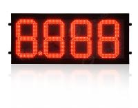 China LED Digital Gas Pricer Sign for Gas Station Brightness 6000cd Waterproof level IP65 for sale