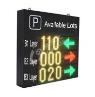 China 32*16 Waterproof IP65 Vehicle Parking Lots Guide Info System Outdoor Parking Capacity LED Display for sale