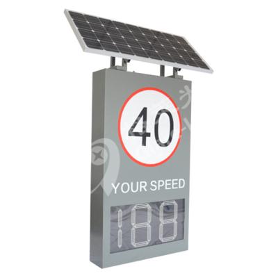 China Radar Speed Display Highway Vehicle Portable Speed Signs Test IP65 for sale