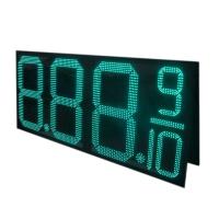 China Fuel Station Pylon Sign LED Gas Light Display with Communication and 8