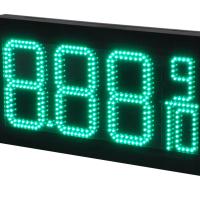 China Outdoor 8.88/88.88/8.888/8.889/10 Digital LED Gas Signs 7 Segment IP65 For Gas Station for sale