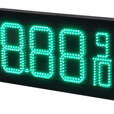 China 7 Segment 18 Inches Digital LED Gas Signs for Effective Communication at Gas Stations for sale