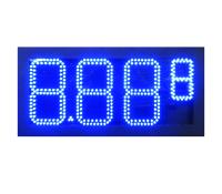 China 18 Inches Digital LED Gas Signs 7 Segment IP65 Waterproof for Gas Station Advertising for sale