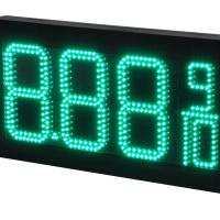 China Gas Station Sign Board 24-inch LED Display with Brightness Control and Performance for sale