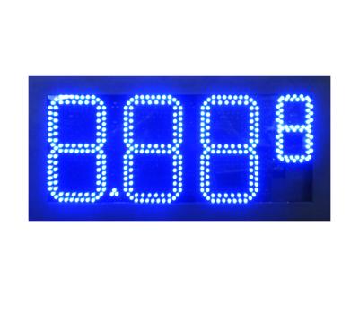 China 24-inch LED Display Board for Gas Station Fuel Electronic Sign Board for sale