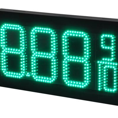 China Outdoor 12 inch 8.888/8.889 Green/Red Color Led Gas Station Signs Waterproof RF R for sale