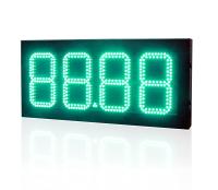 China 8.888/8.889 Green/Red Color 12 inch Outdoor Led Gas Station Signs With RF Remote Control for sale